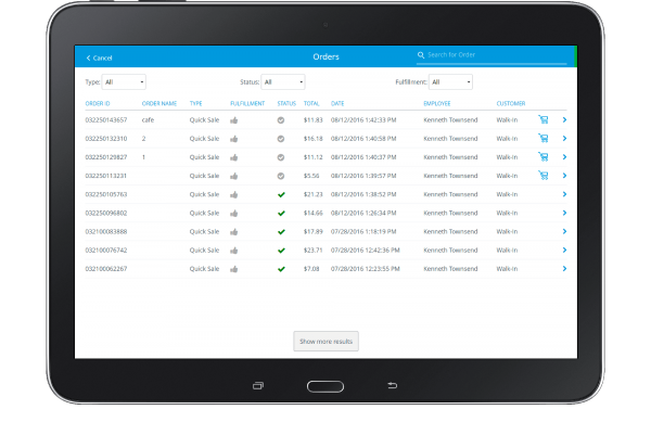 eHopper POS Features | eHopper