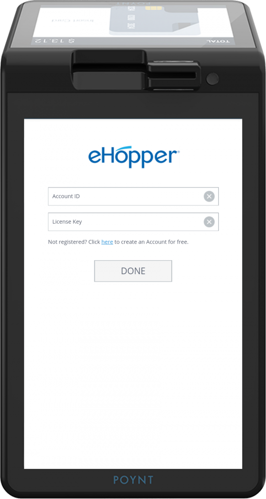 How to Activate eHopper POS on Poynt Device POS | eHopper