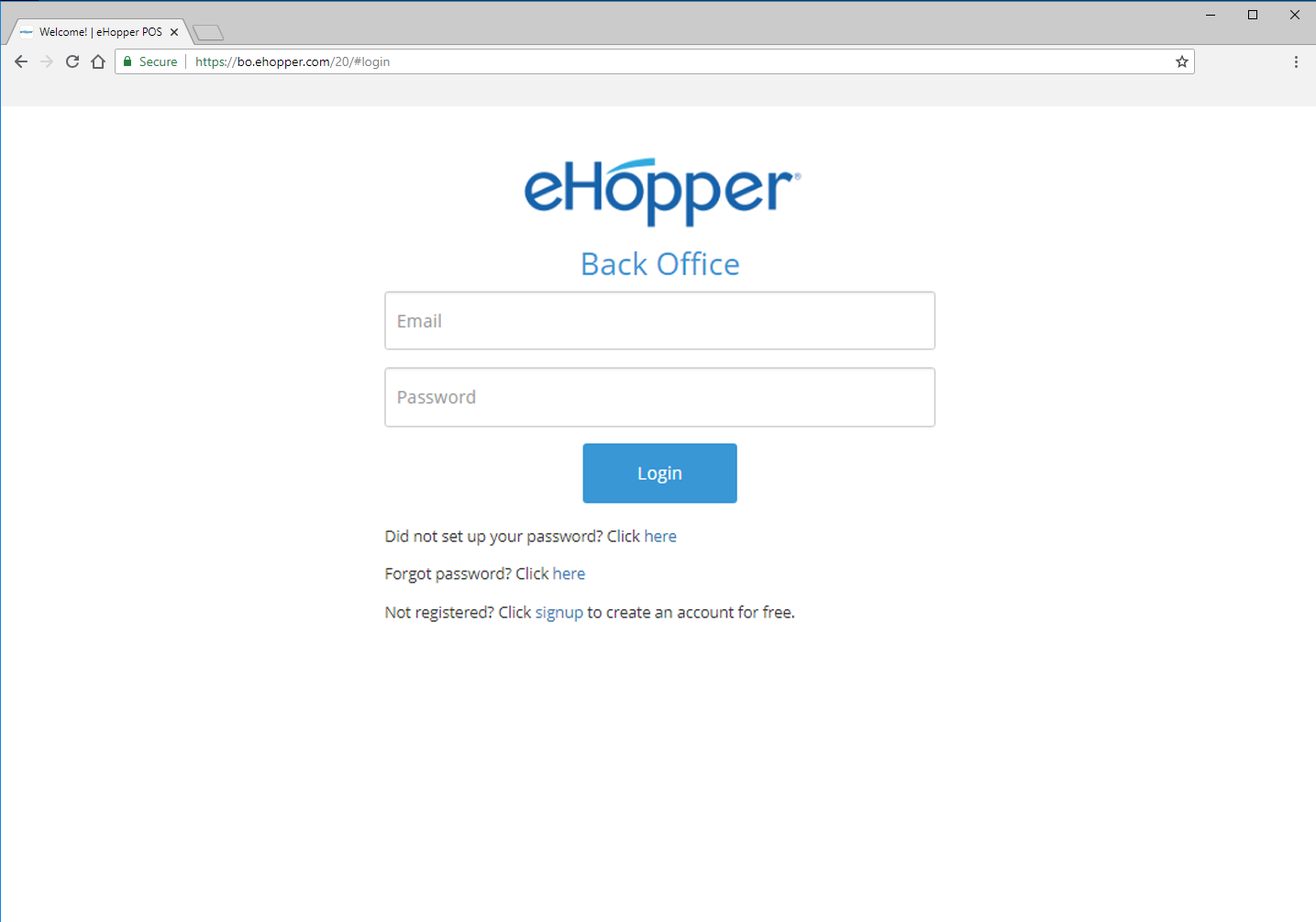 How to Activate eHopper POS on Windows Device POS | eHopper