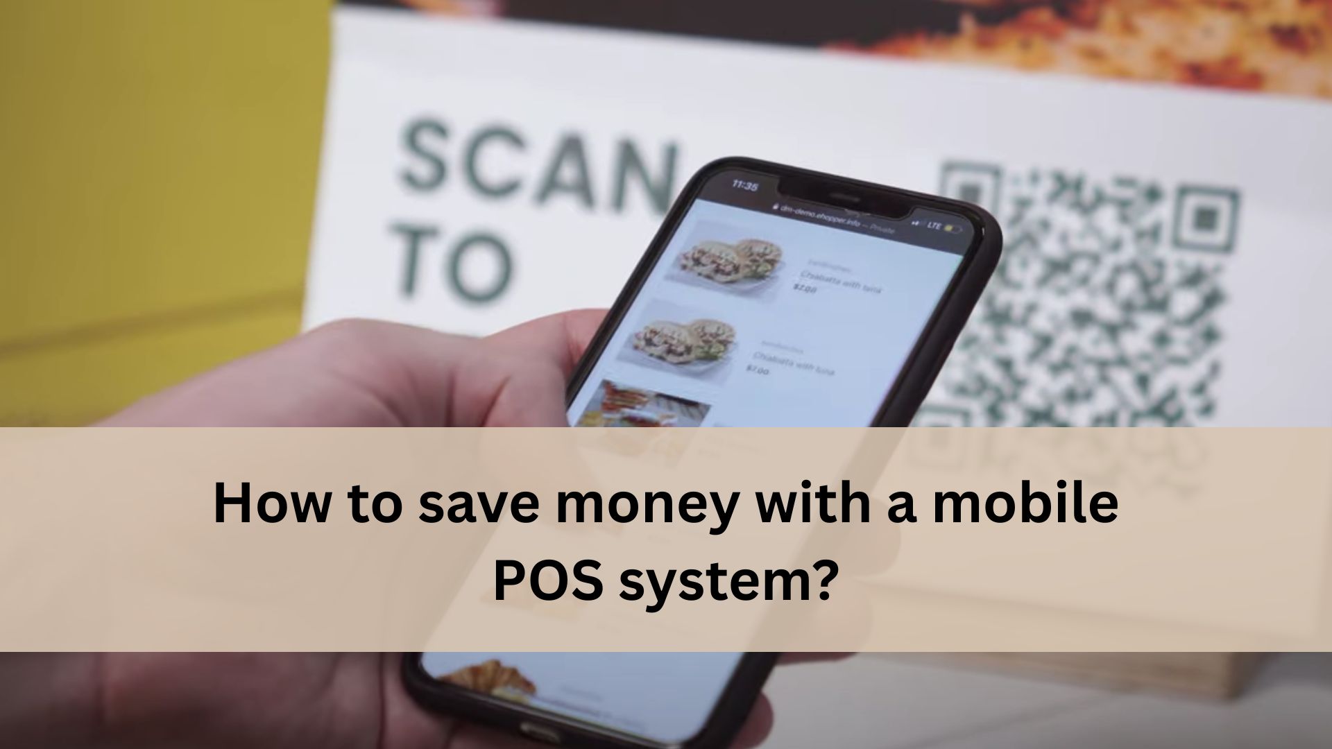 How to save money with a mobile pos system?