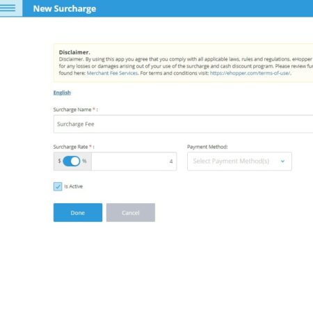 Merchant Fee Programs