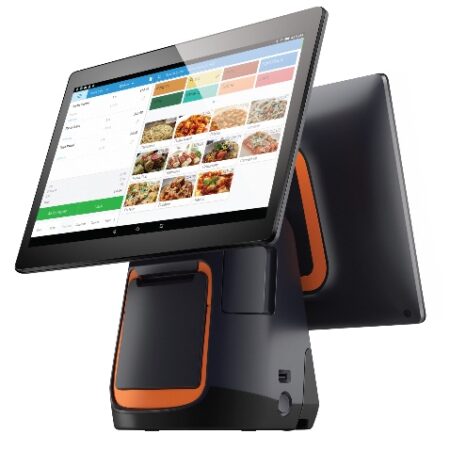 All in One Touchscreen POS Terminal with Customer Facing Display